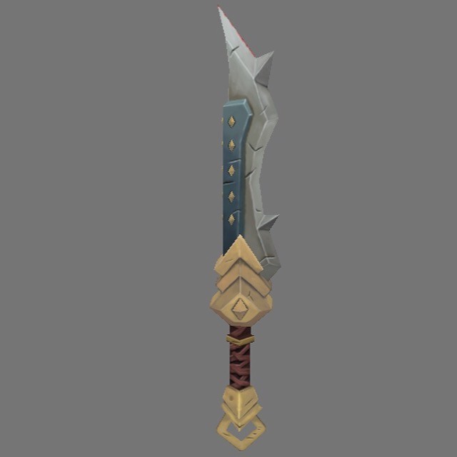 ArtStation - Hand Painted Sword