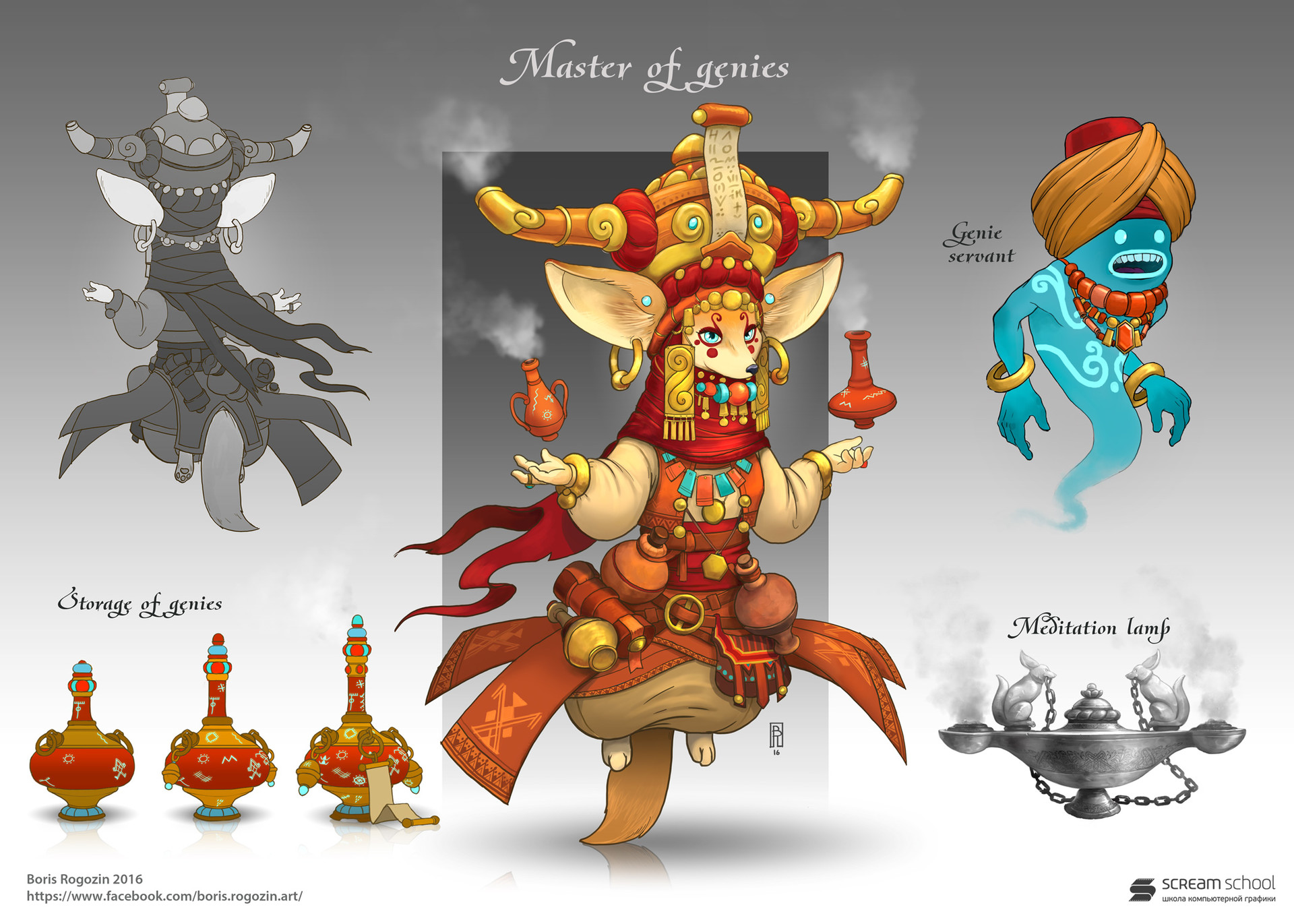 ArtStation - Master of genies