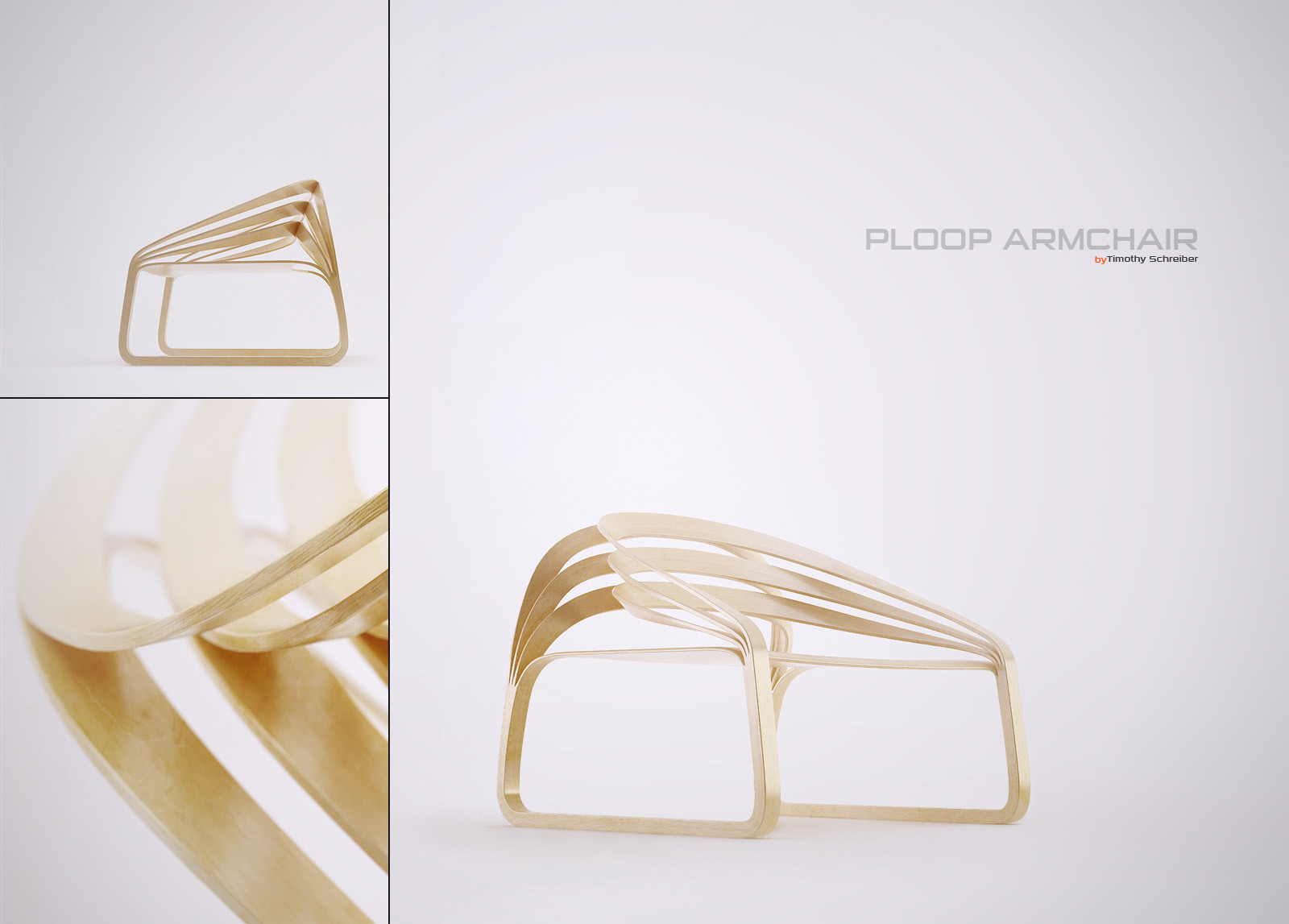 ArtStation - Ploop Armchair - Timothy Schreiber