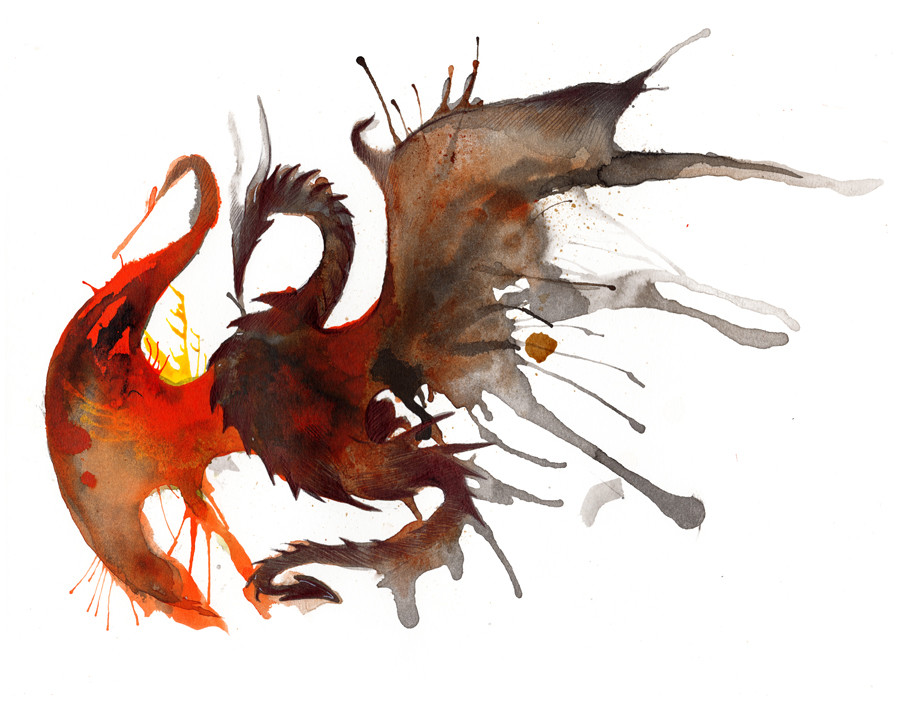 ArtStation - Dragon Ink