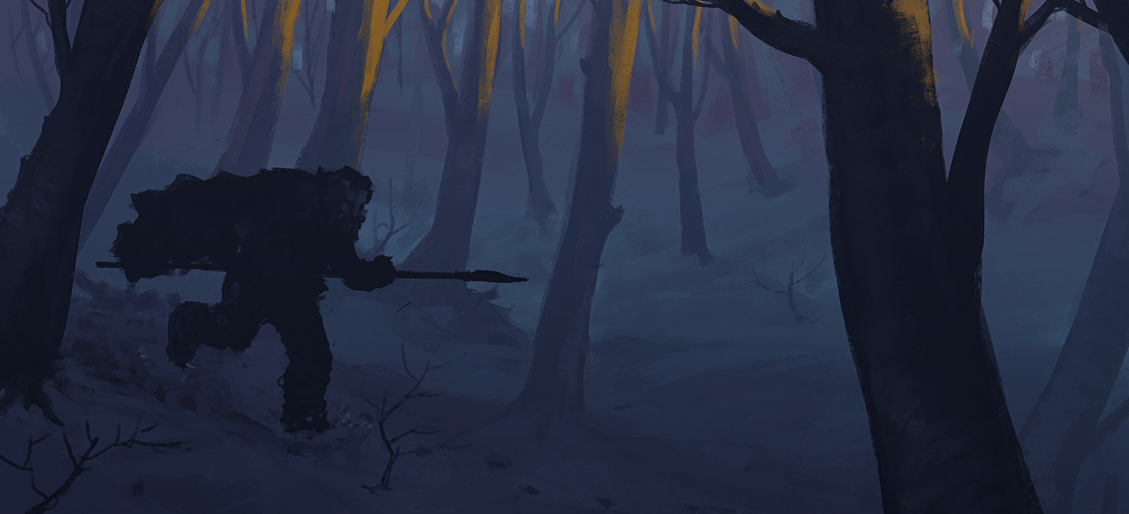 ArtStation - Lone hunter