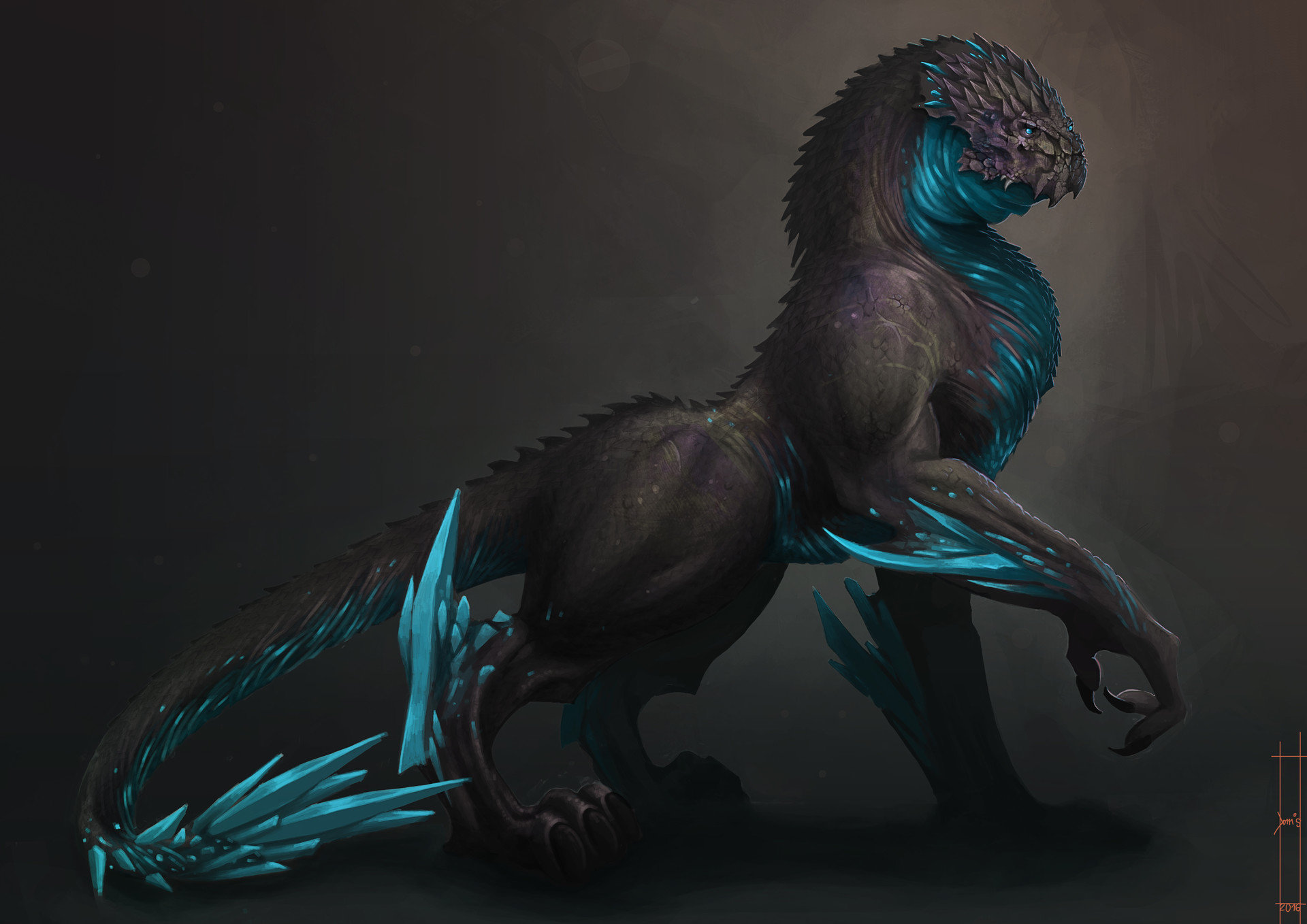 ArtStation - Subterranean dragon evolution