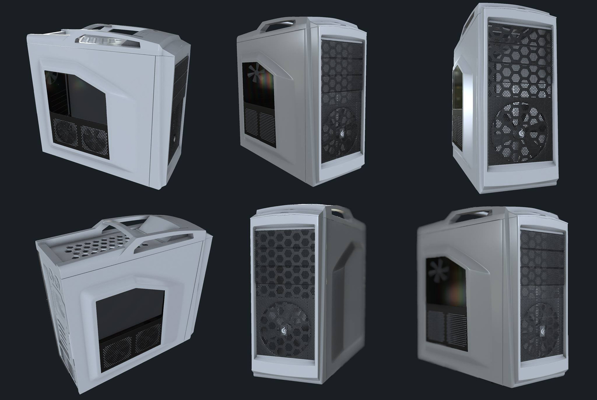 ArtStation - Cooler master ( cabinet )
