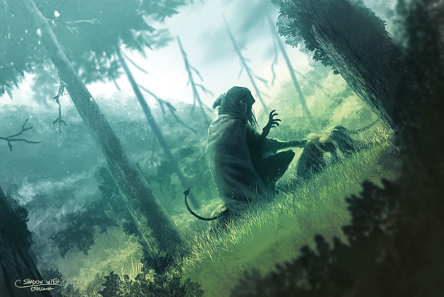 ArtStation - Shadow witch