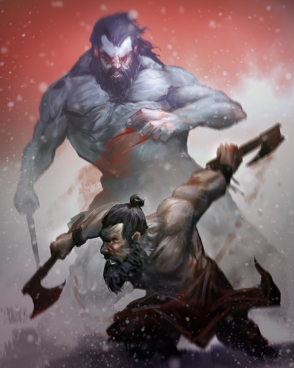 ArtStation - Giant Felling