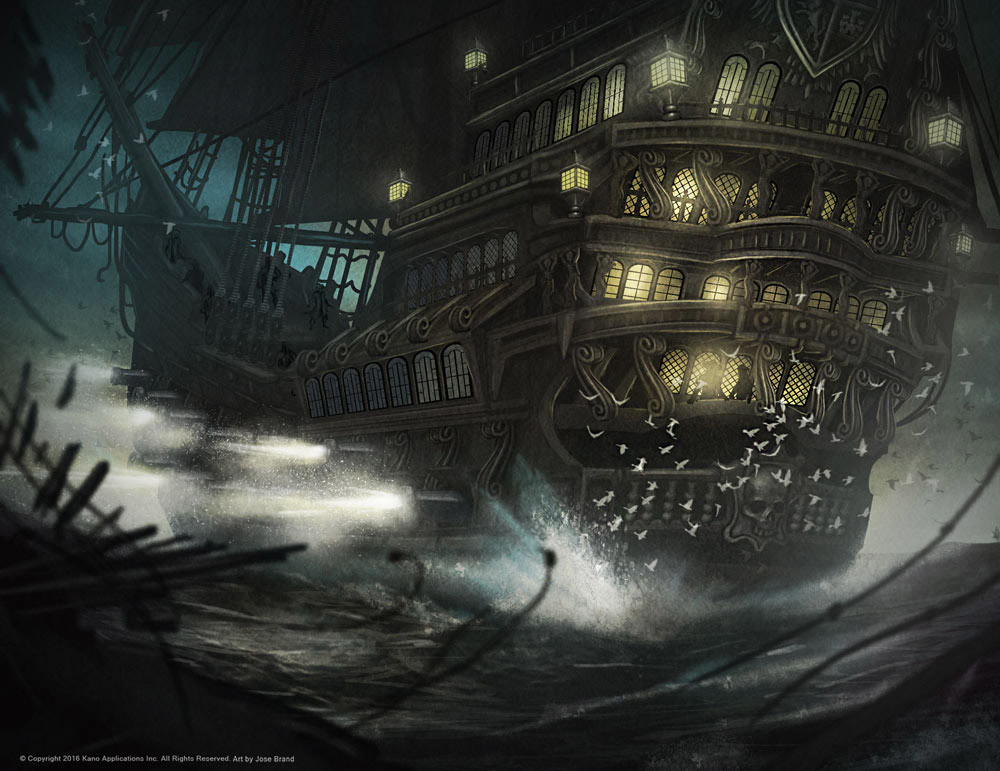 ArtStation - Pirate Clan Boss - Treasure fleet