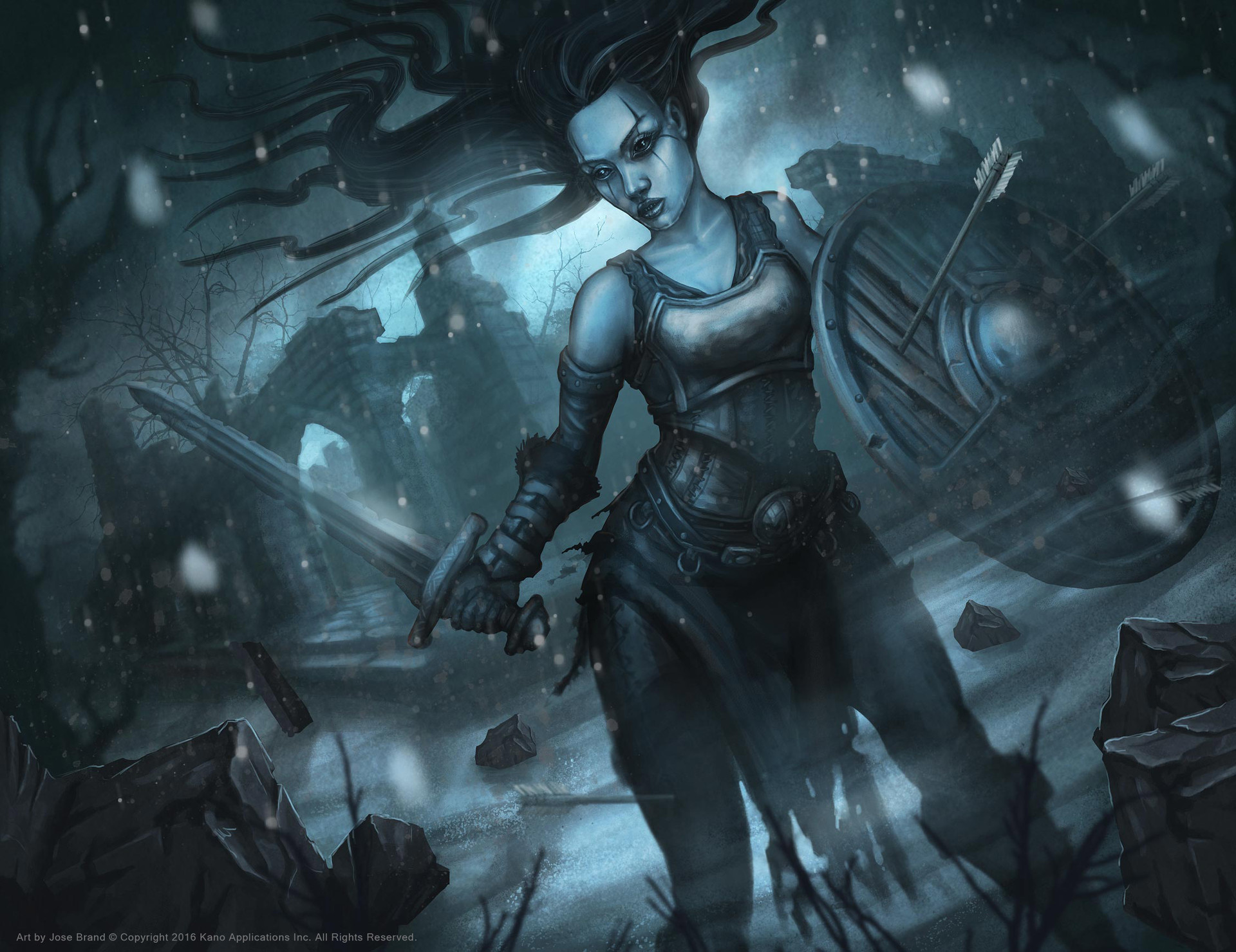 ArtStation - Viking Clan Boss - Disir