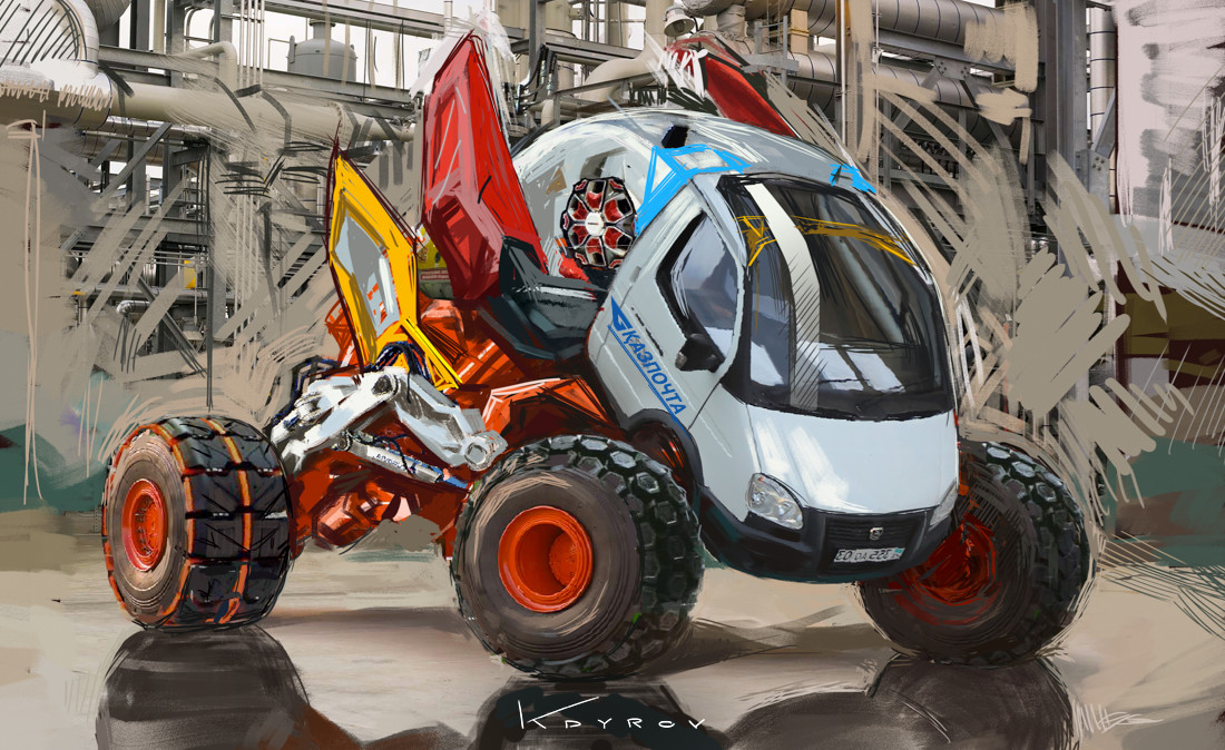 ArtStation - Gazel. Concept