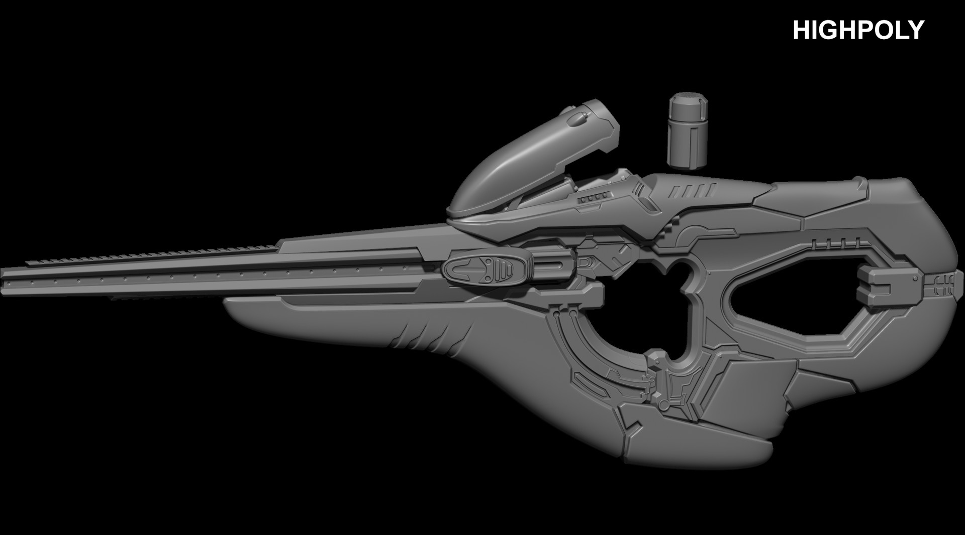 Luis Castro. - HALO COVENANT CARBINE "FANART"