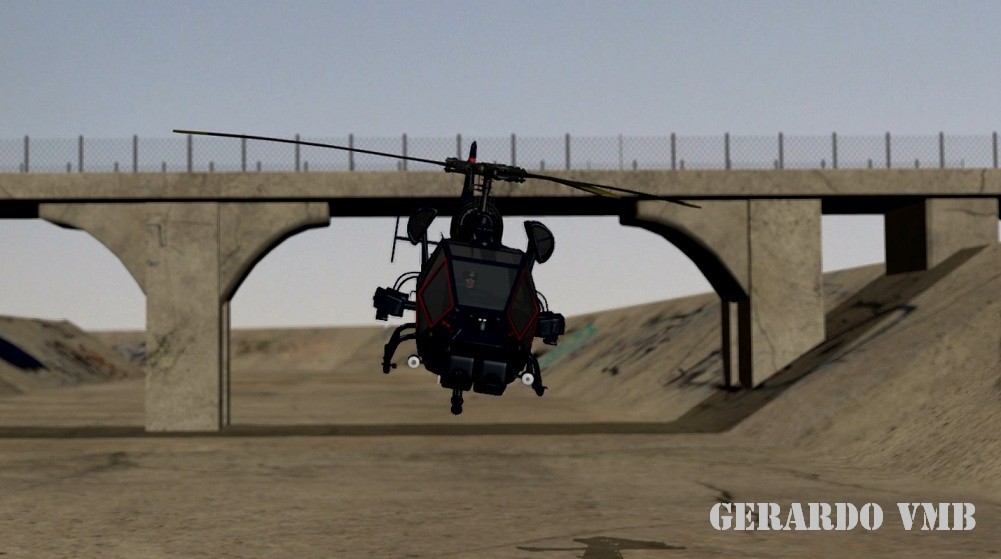 ArtStation - BLUE THUNDER MODEL 3D!