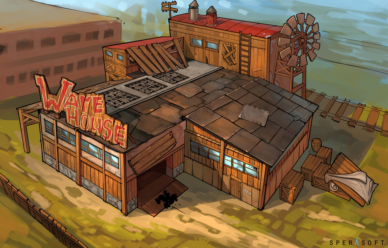 ArtStation - Wild West set