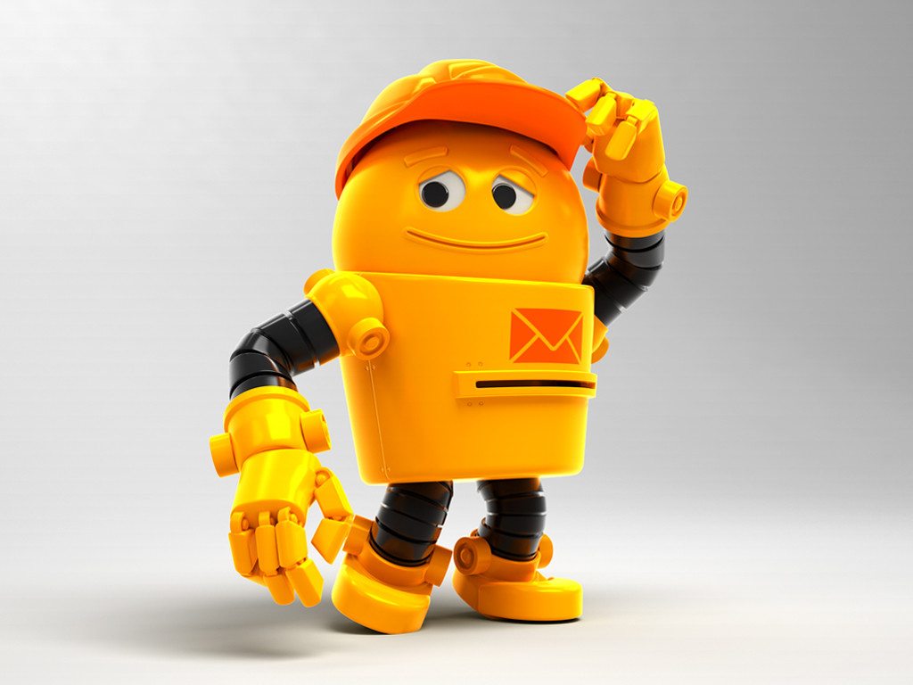Tomasz Lechocinski - MailBot - 3D character