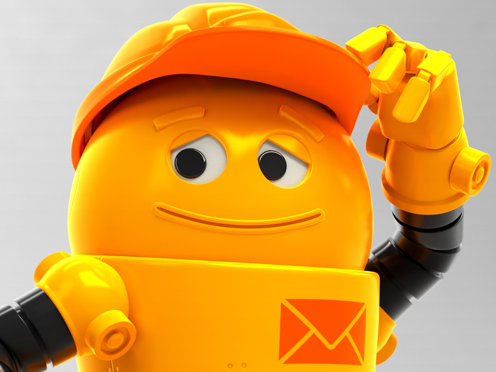 Tomasz Lechocinski - MailBot - 3D character