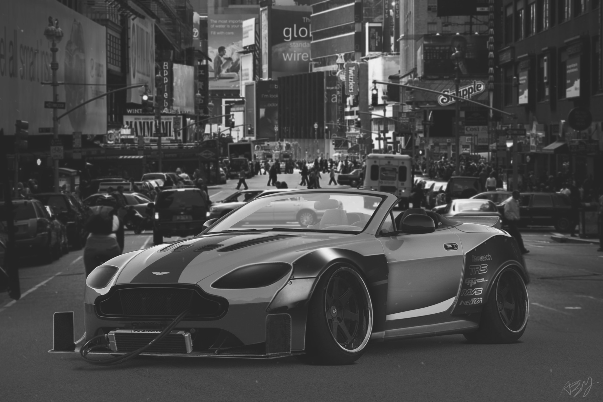 Albert Yu - Gulf-Livery Inspired Aston Martin