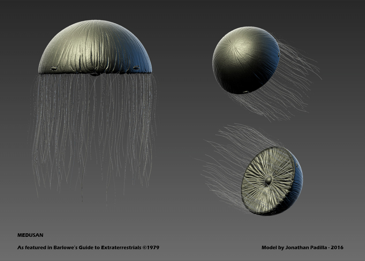 ArtStation - Medusan - Barlowe's Guide Project