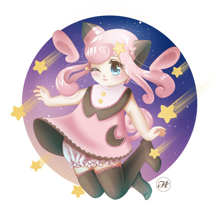 clefable gijinka