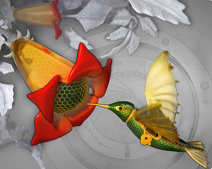 ArtStation - Electric Hummingbird