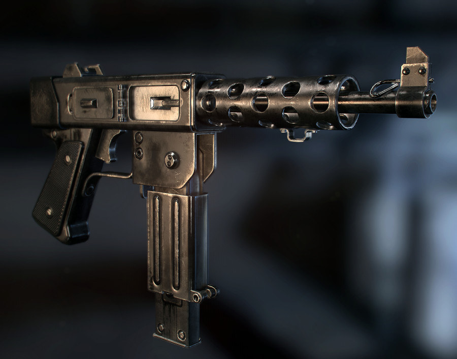 ArtStation - Submachine gun