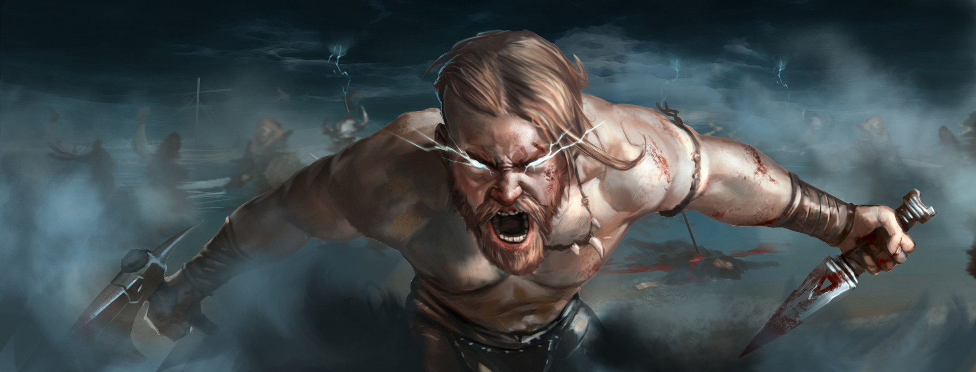 ArtStation - Vikings' Charge