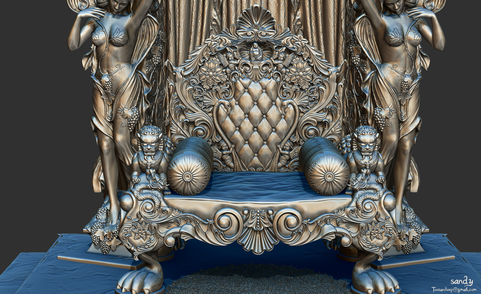 ArtStation - chair royal
