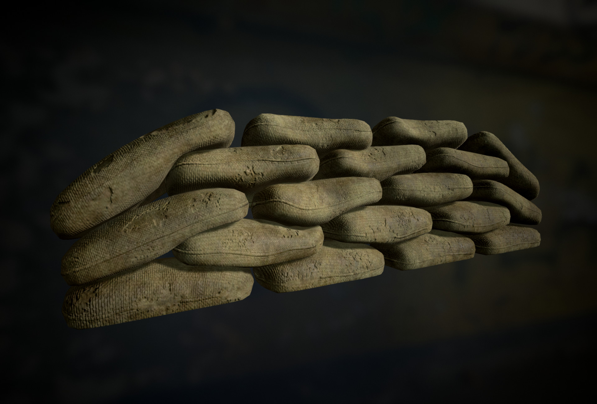 ArtStation - Sandbags