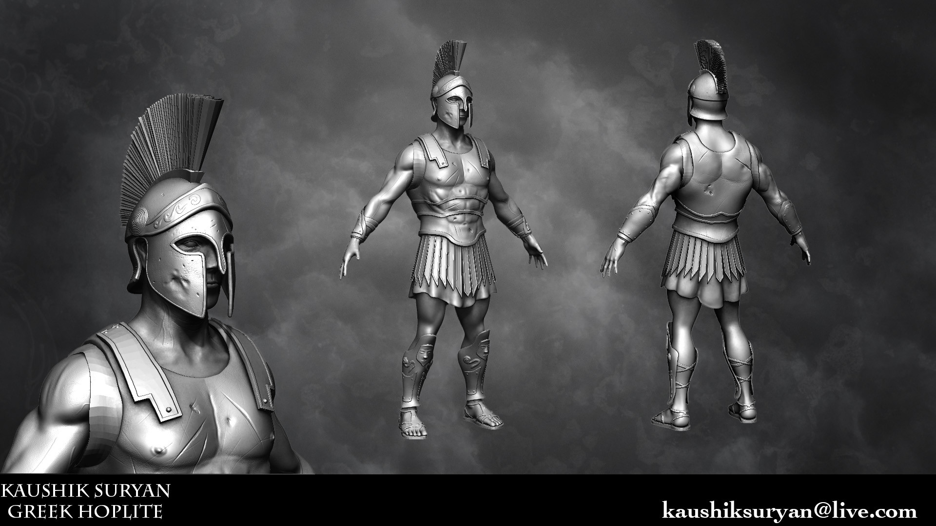 ArtStation - Greek Hoplite