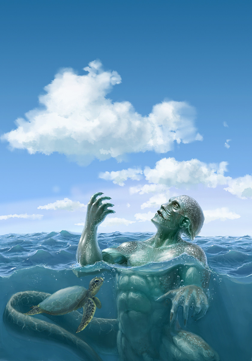 ArtStation - Man from Atlantis