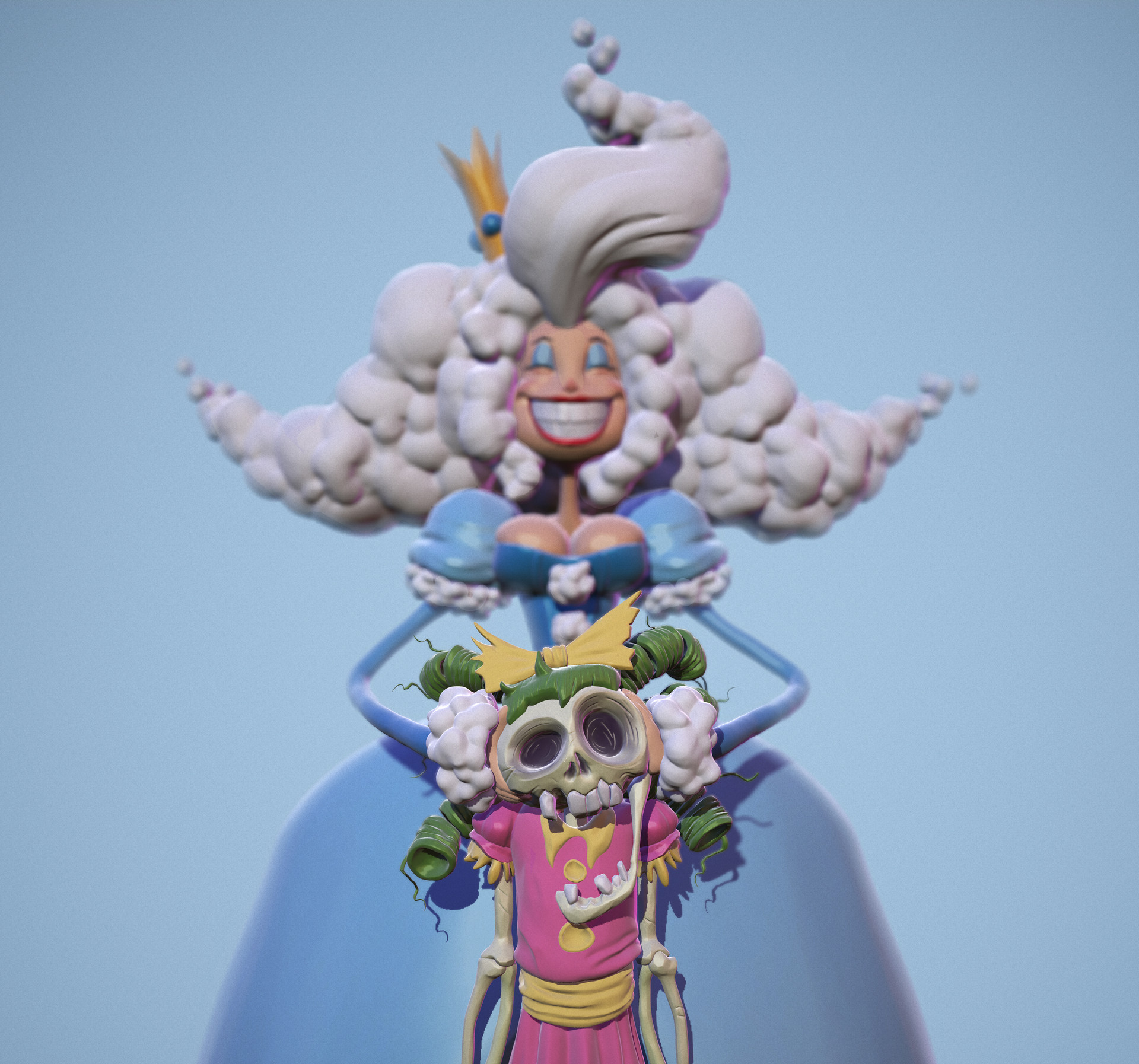 ArtStation - Queen Cloudia