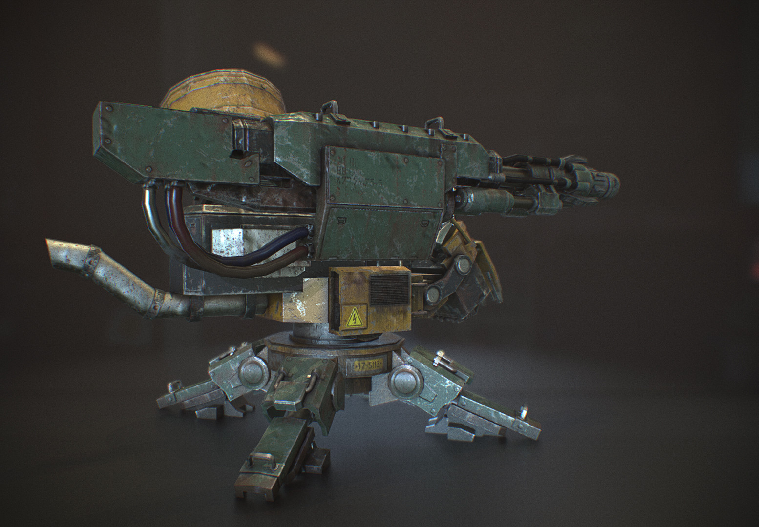 Alexei Popovici - Post Apocalyptic Machine - Laser