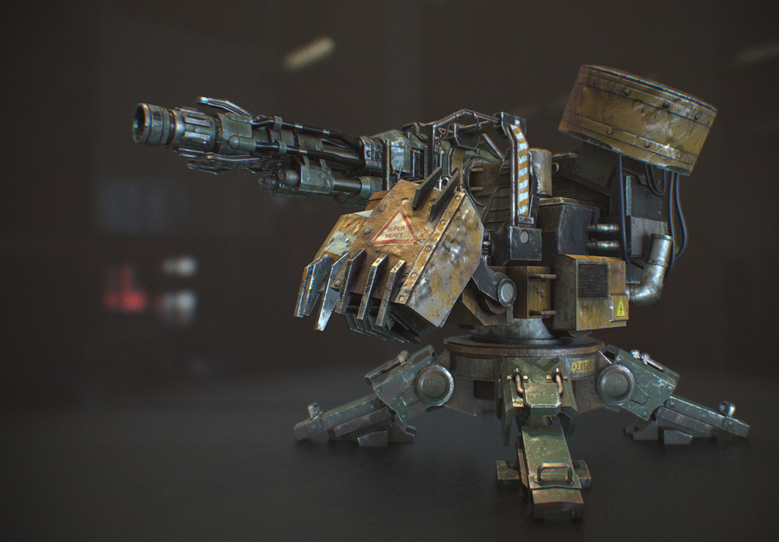 Alexei Popovici - Post Apocalyptic Machine - Laser