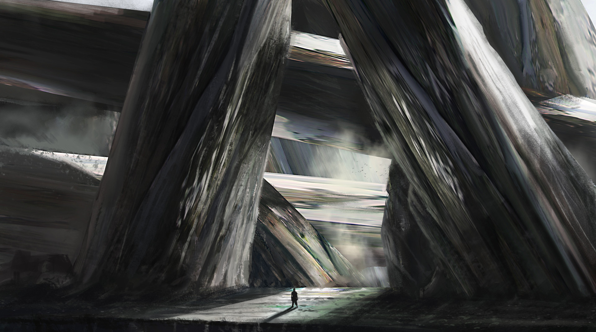 ArtStation - Sharp landscape