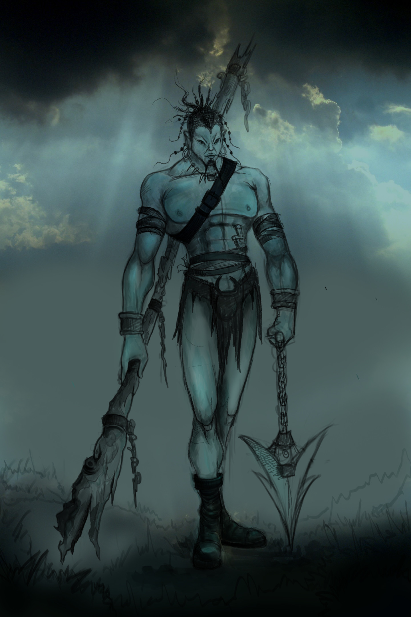 ArtStation - wild man