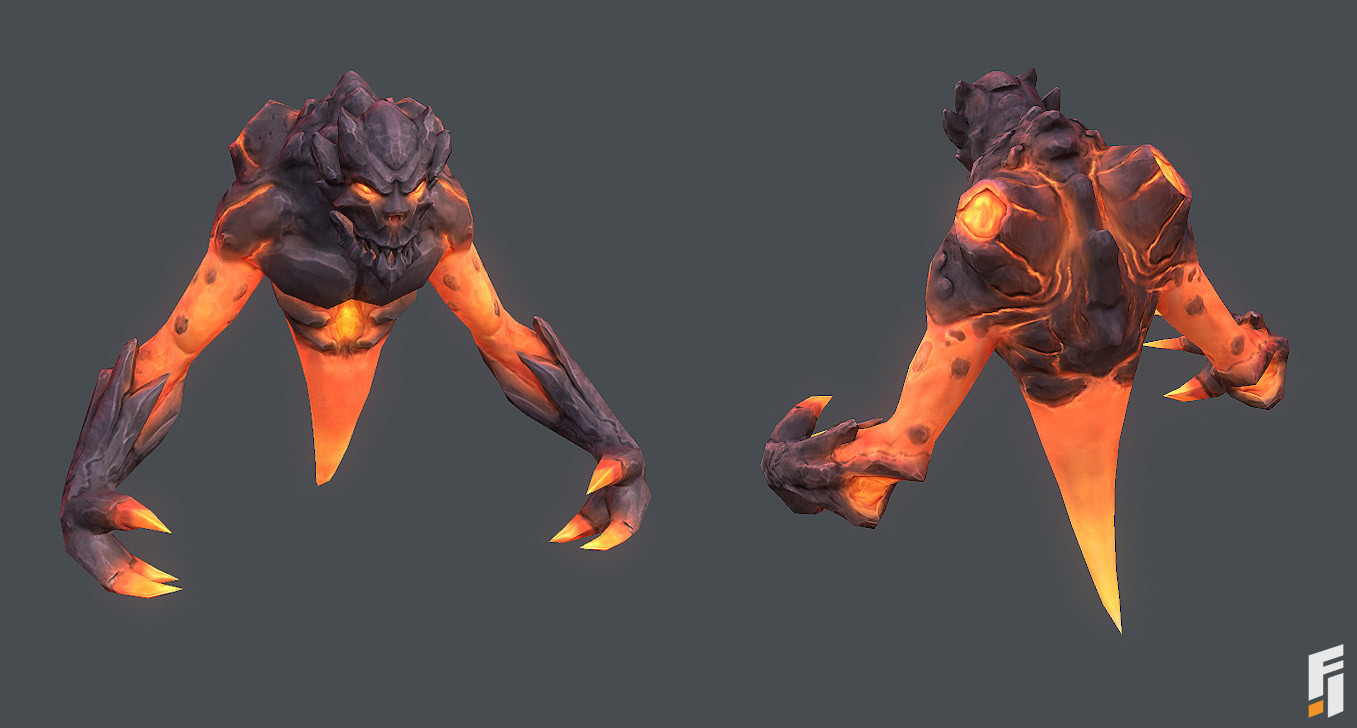 Fabio Ilacqua - Dota 2 - Invoker Set - Everlasting Blaze Vest