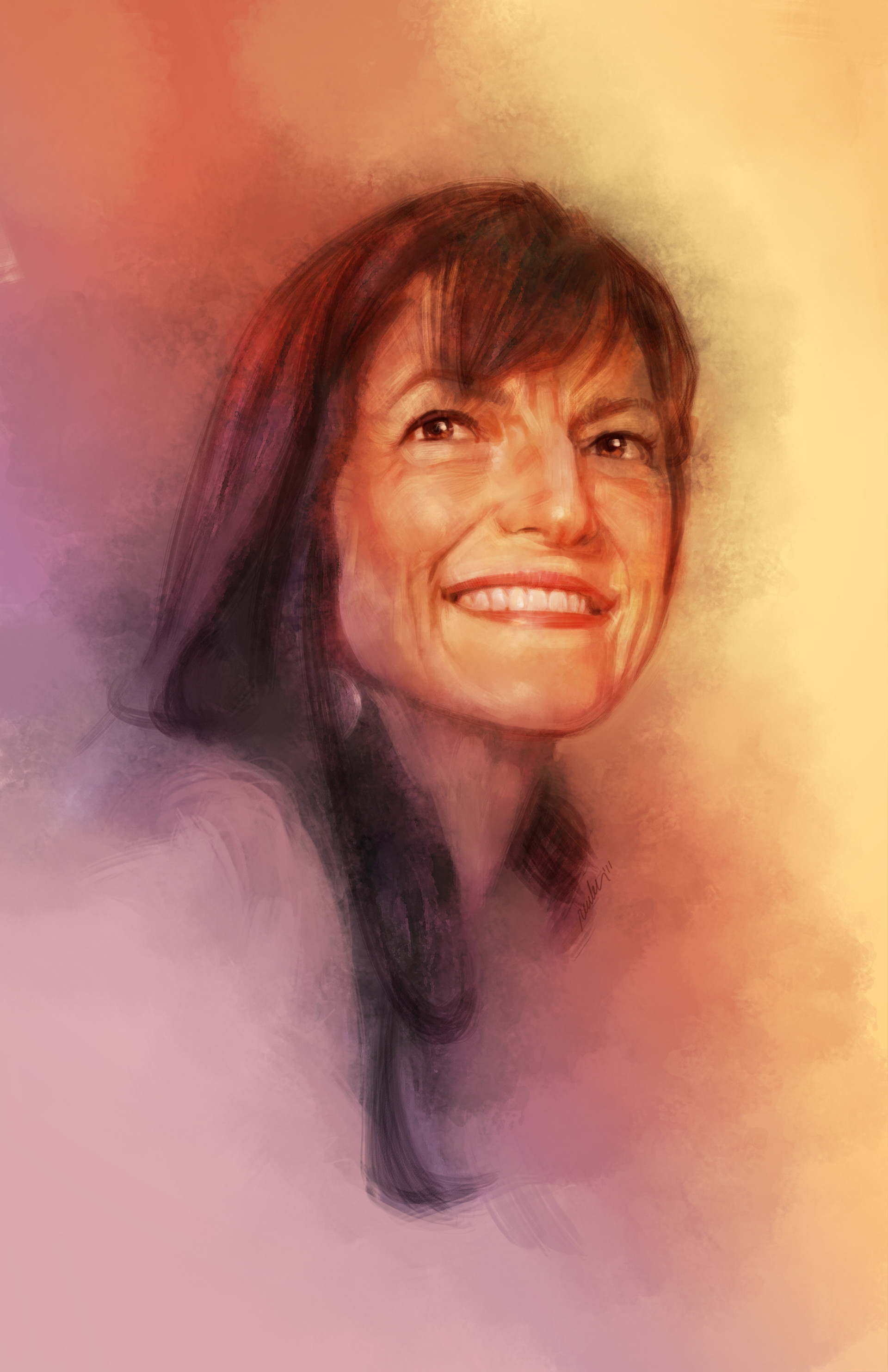 ArtStation - Portrait of Debra