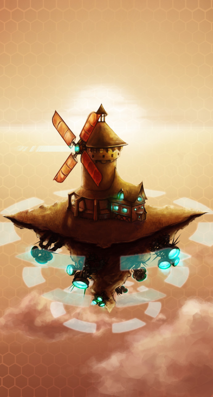 ArtStation - High-tech windmill