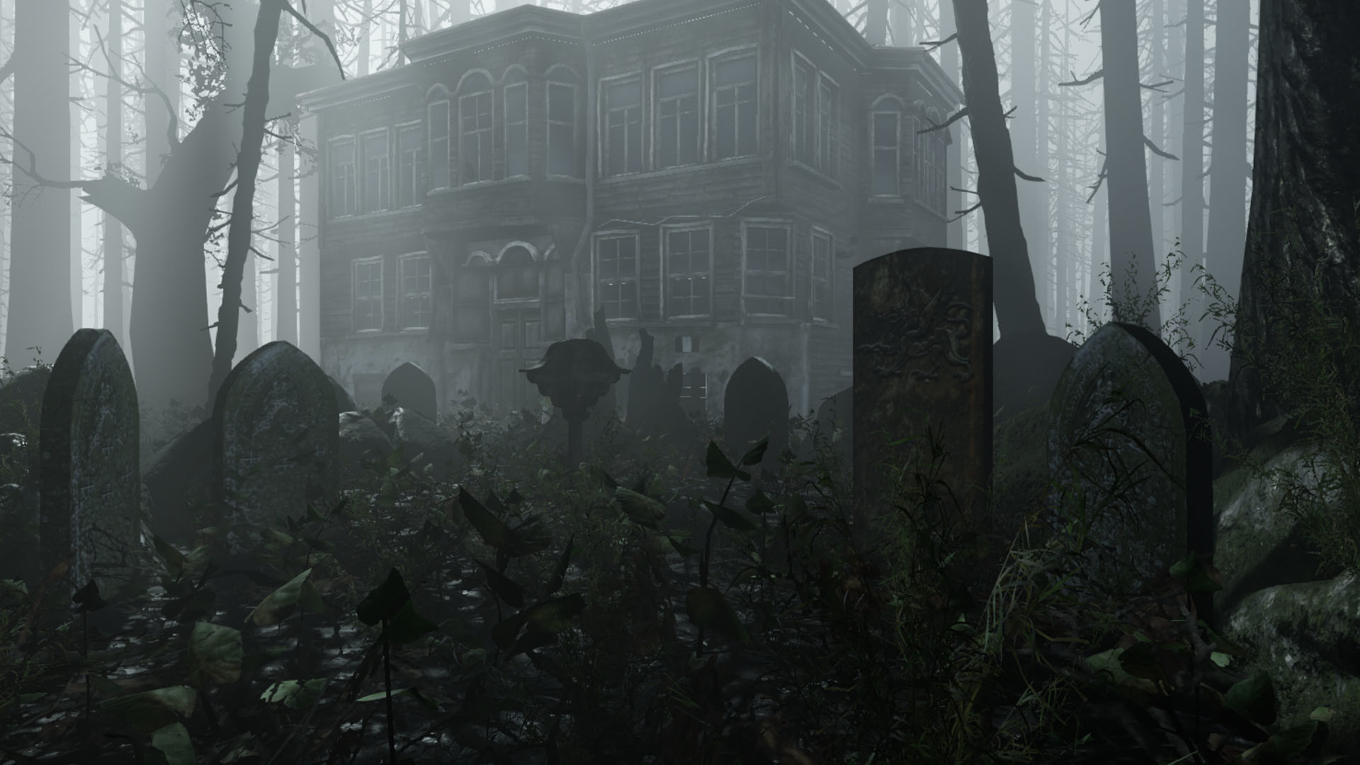 ArtStation - House by the cemetery