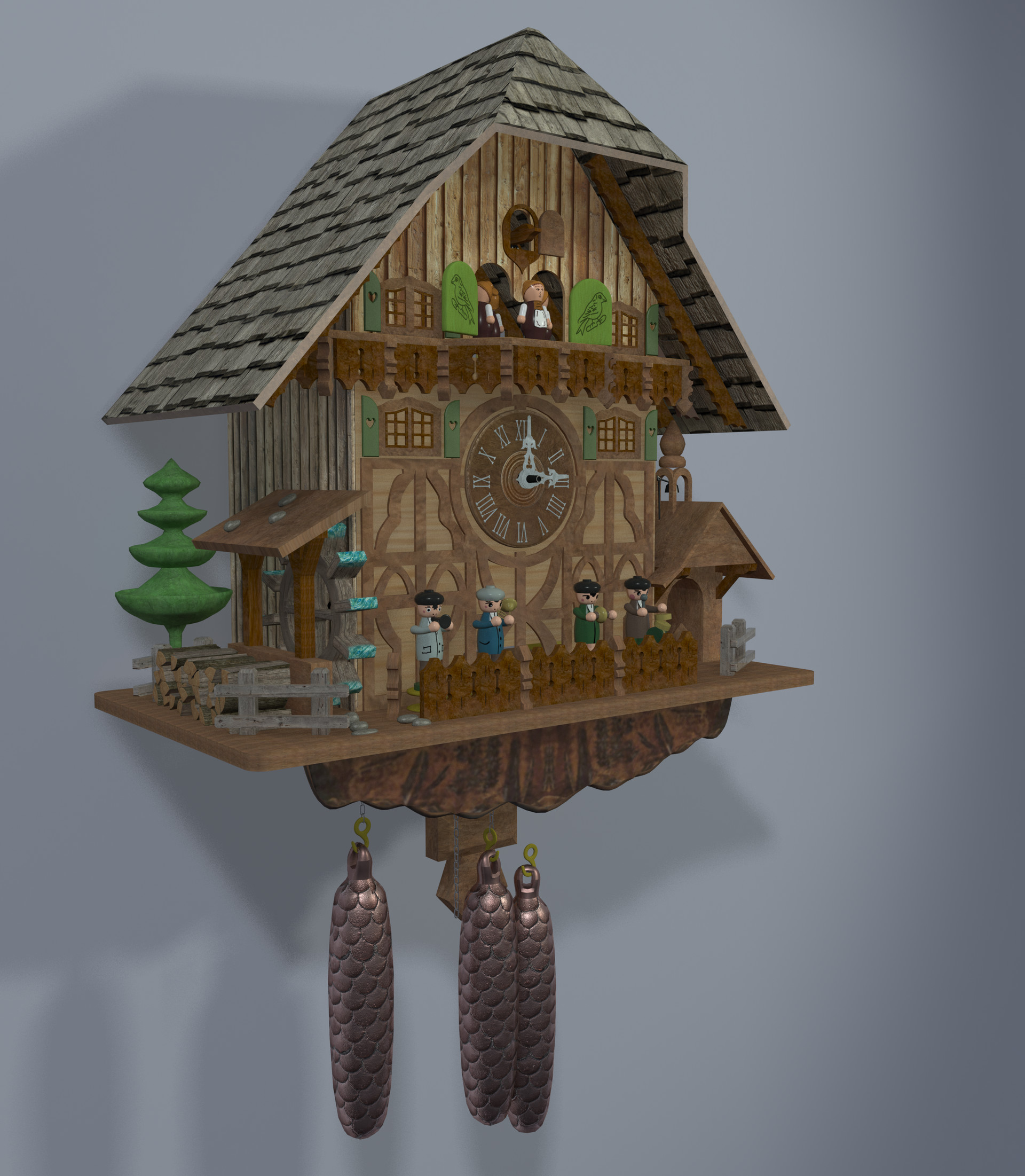 ArtStation - Cuckoo Clock