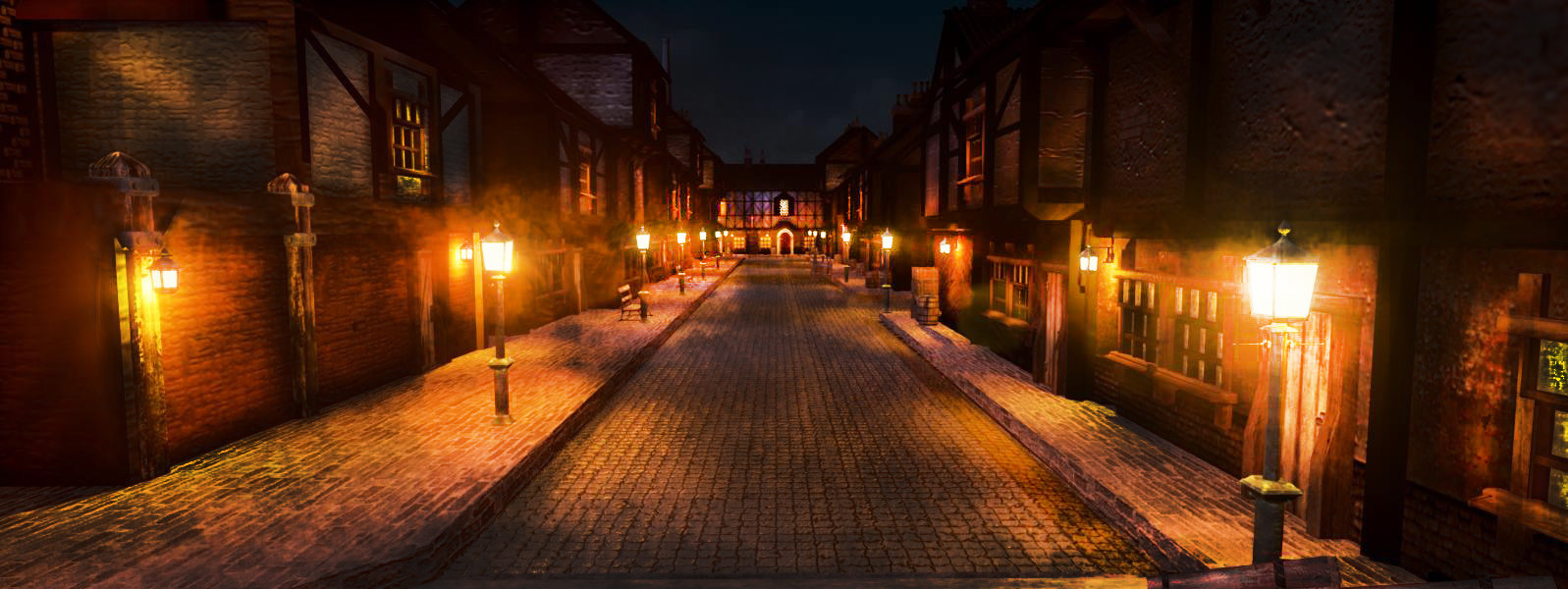 ArtStation - Victorian Environment Design - Street