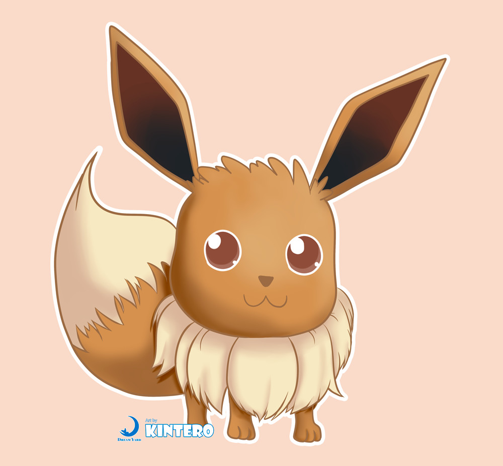 how to draw eevee chibi