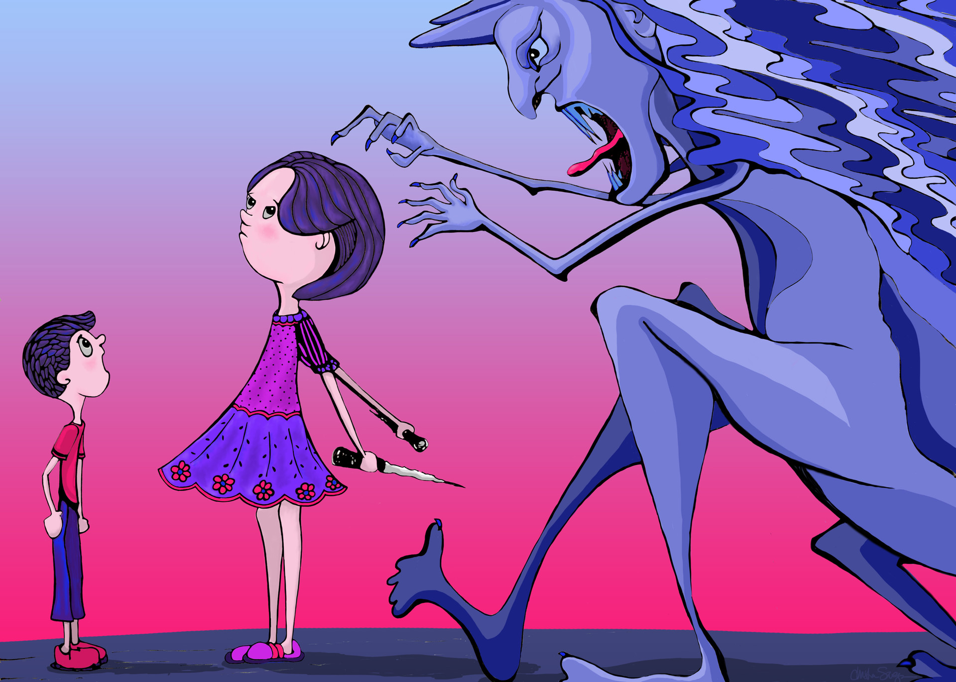 ArtStation - Buffy Back on the Job