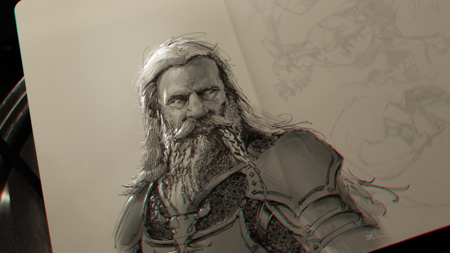 ArtStation - Knight Sketch