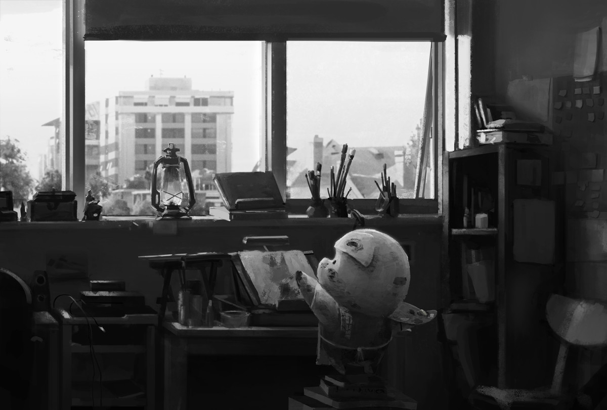 ArtStation - Art Studio - Various Lighting Studies