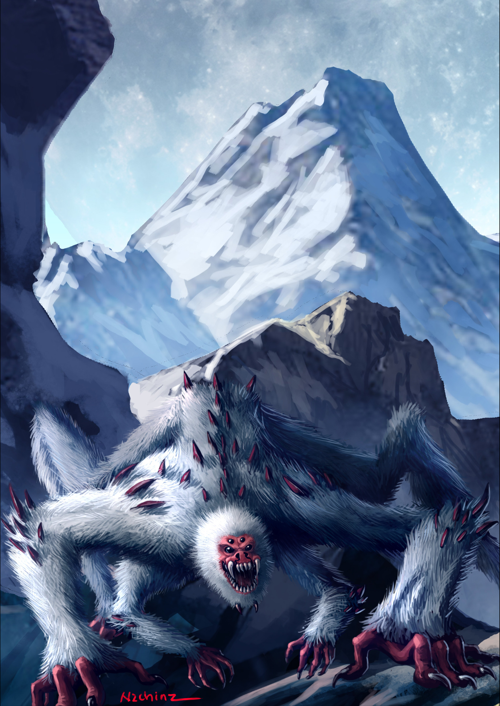 ArtStation - Spider Monkey