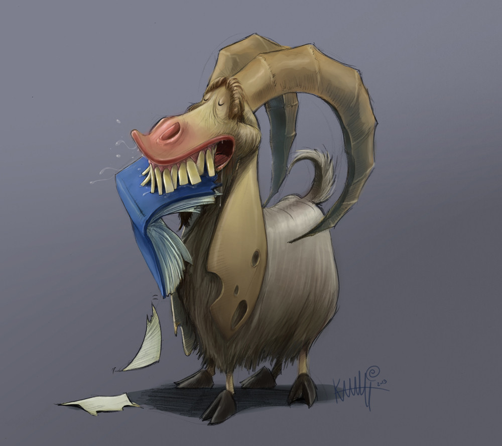 ArtStation - stupid goat
