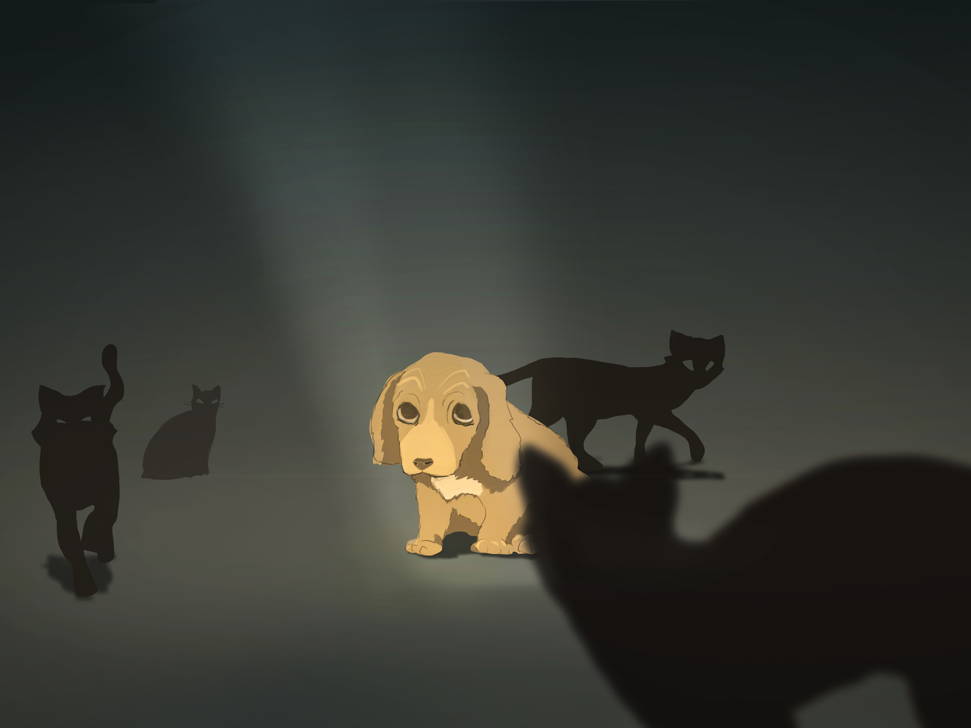 ArtStation - evil cats