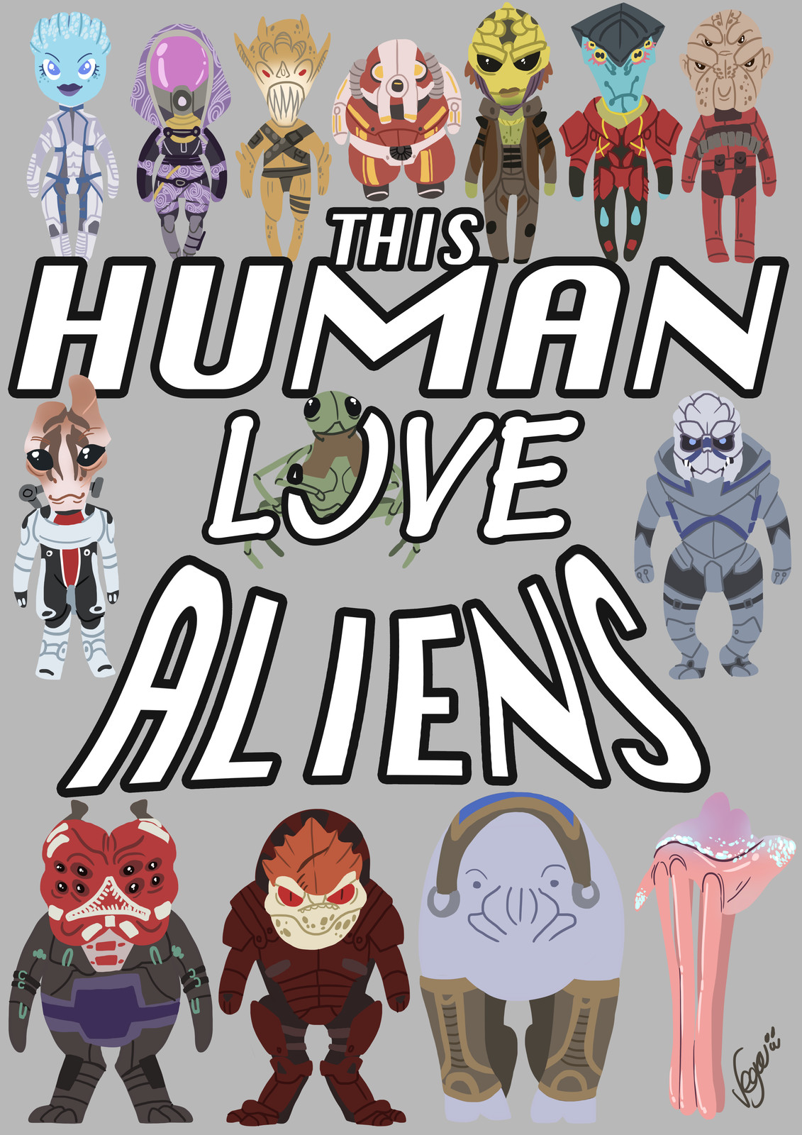 Vega Nya - This Human LOVE ALiens
