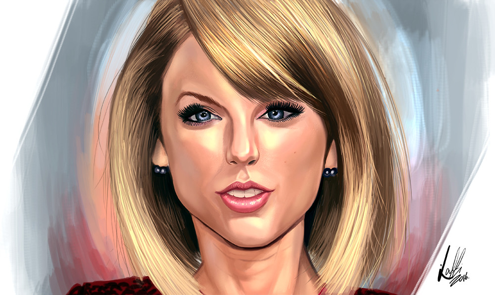 ArtStation - Taylor Swift Portrait