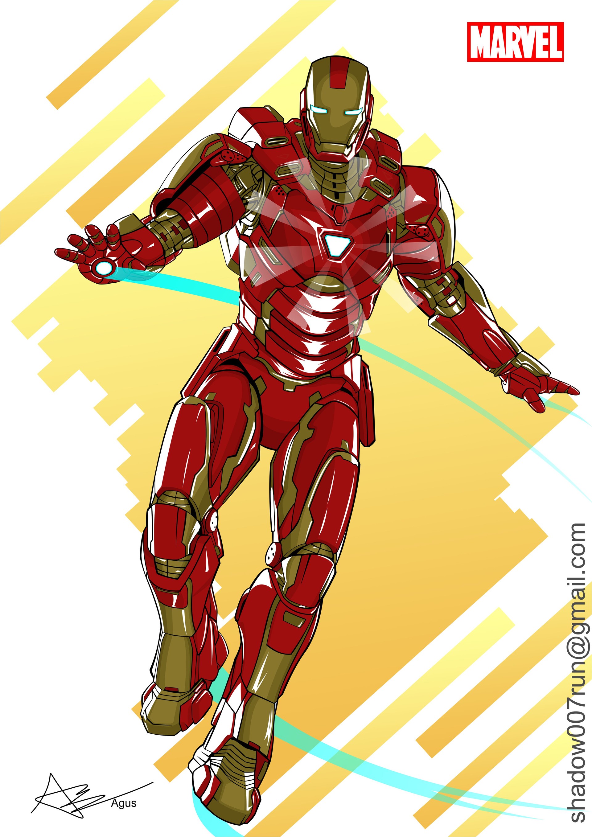 Iron Man Vector Art Iron Man Iphone Vector Art Wallpaper