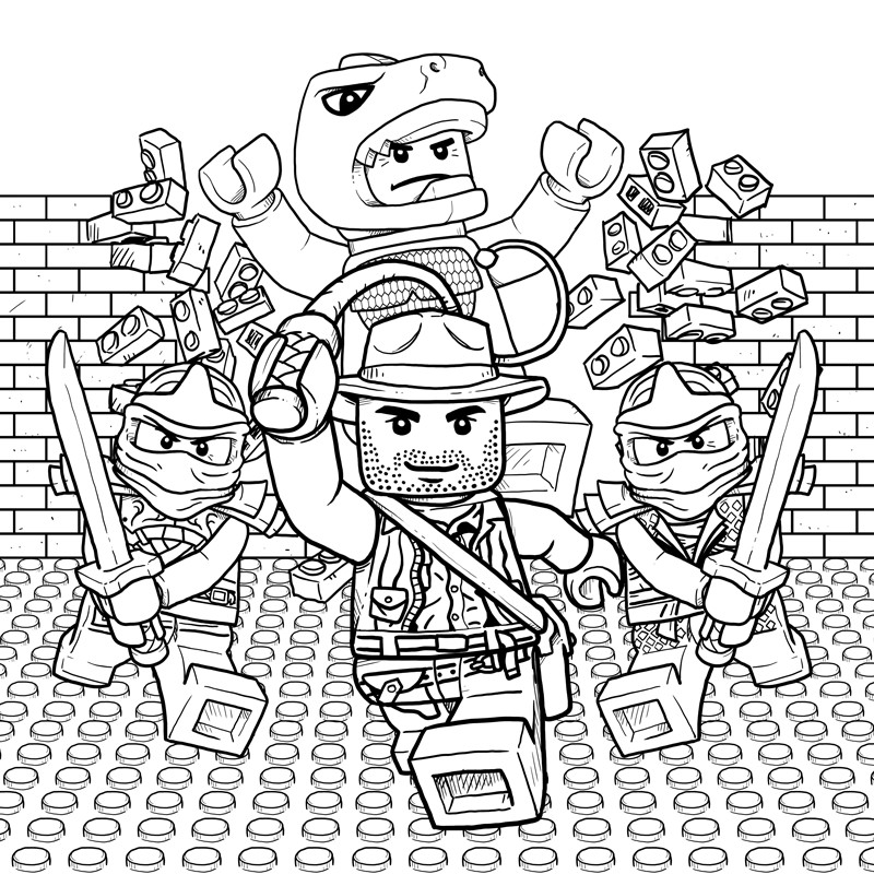 indiana jones coloring page printable