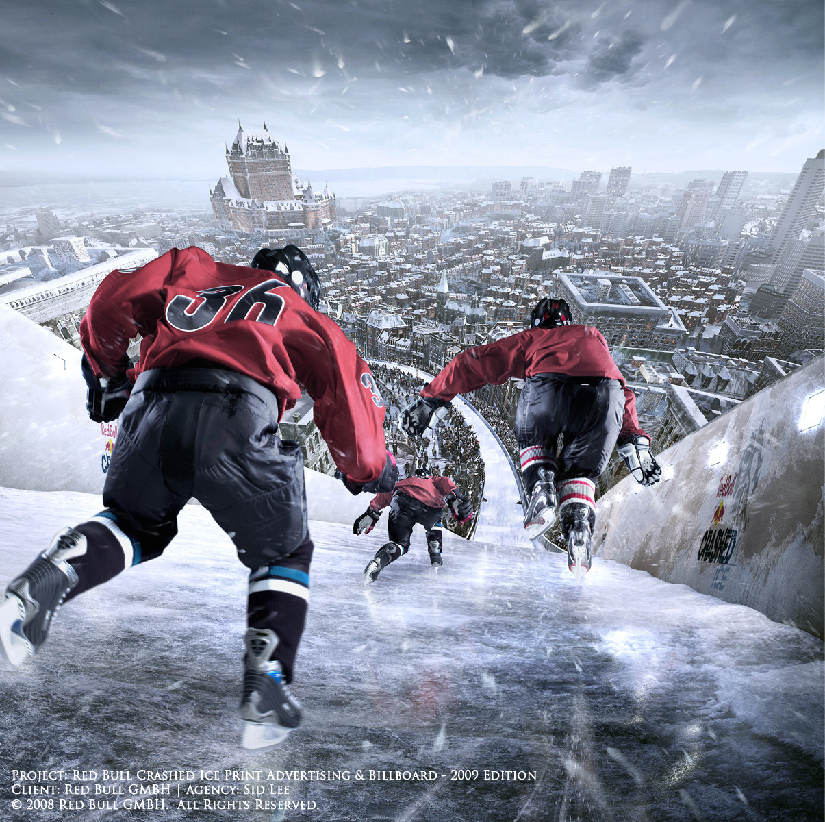 ArtStation - Red Bull Crashed Ice